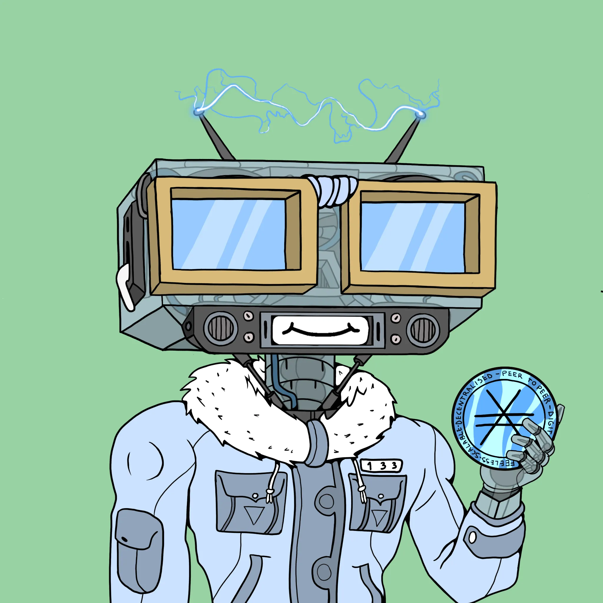 Nano Bot #2978 | Nanswap Art