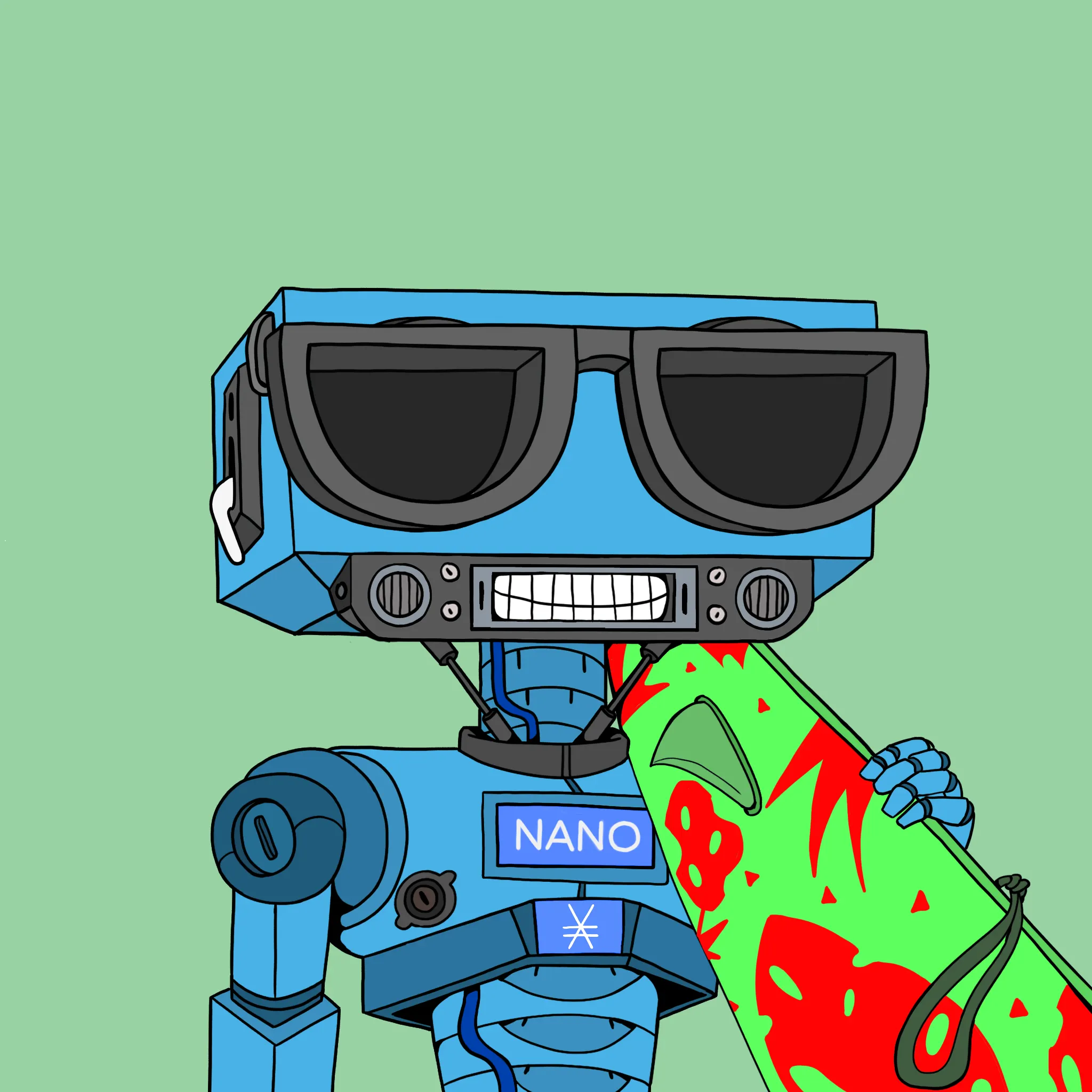 Nano Bot #3250 | Nanswap Art