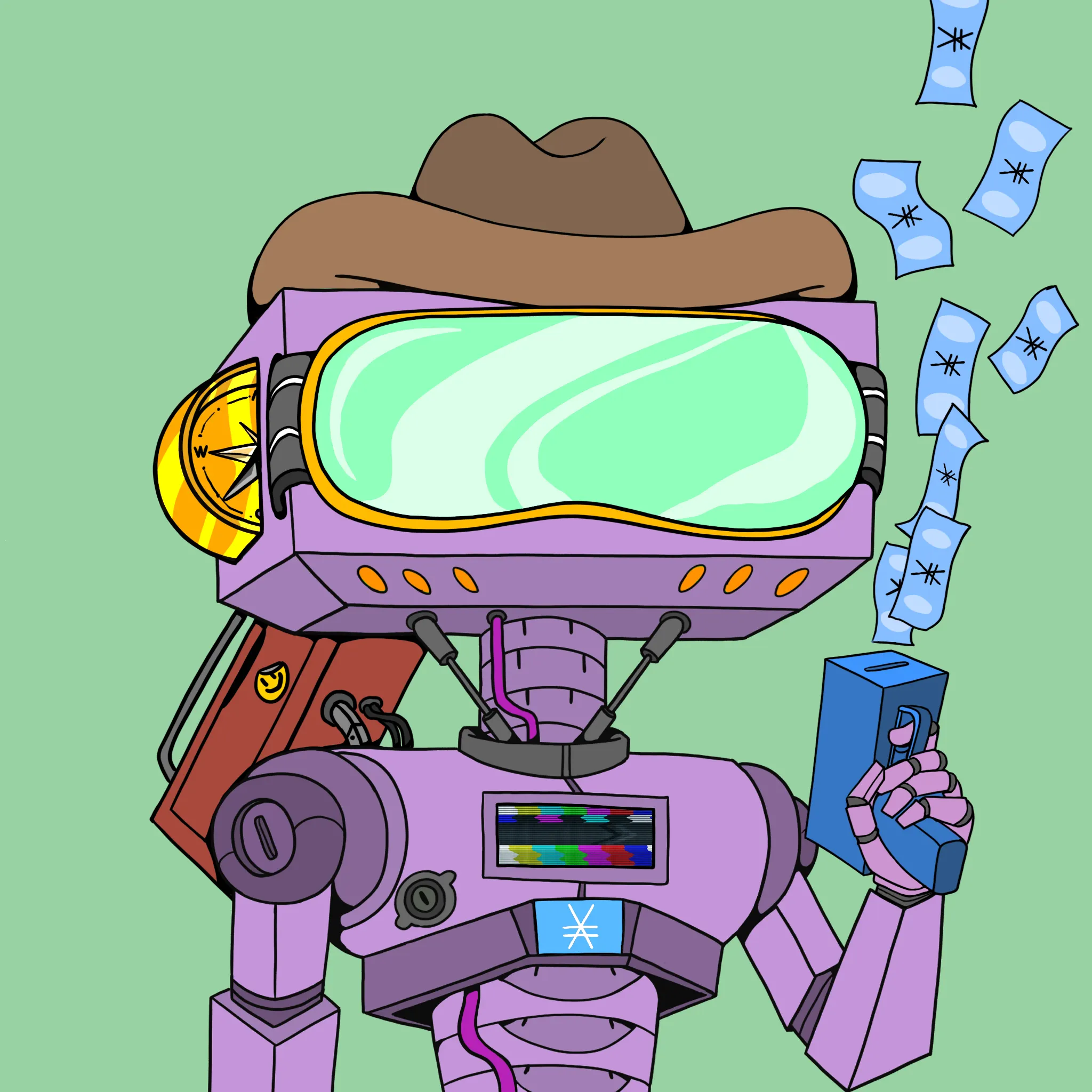 Nano Bot #2289 | Nanswap Art