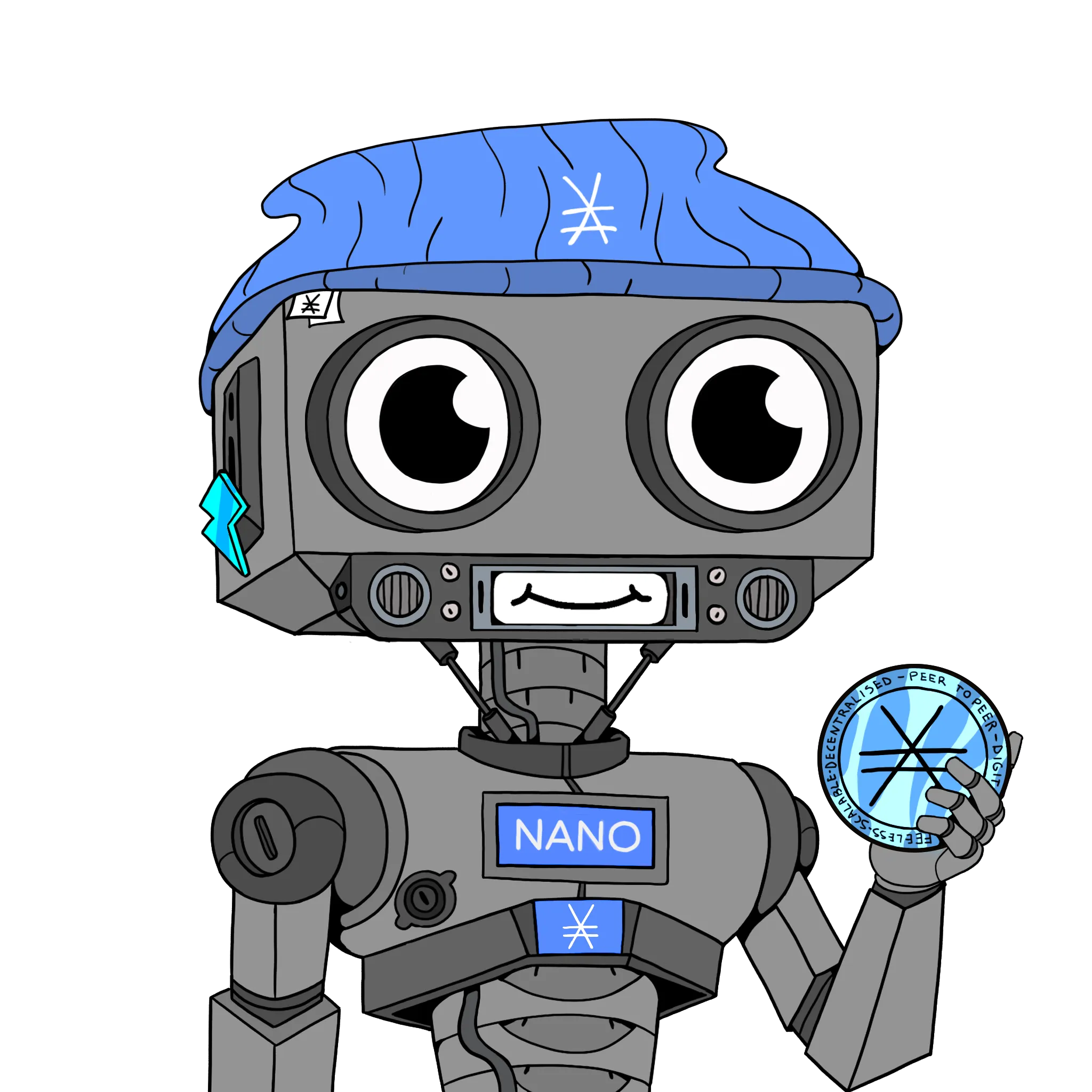 Nano Bot #0001 | Nanswap Art