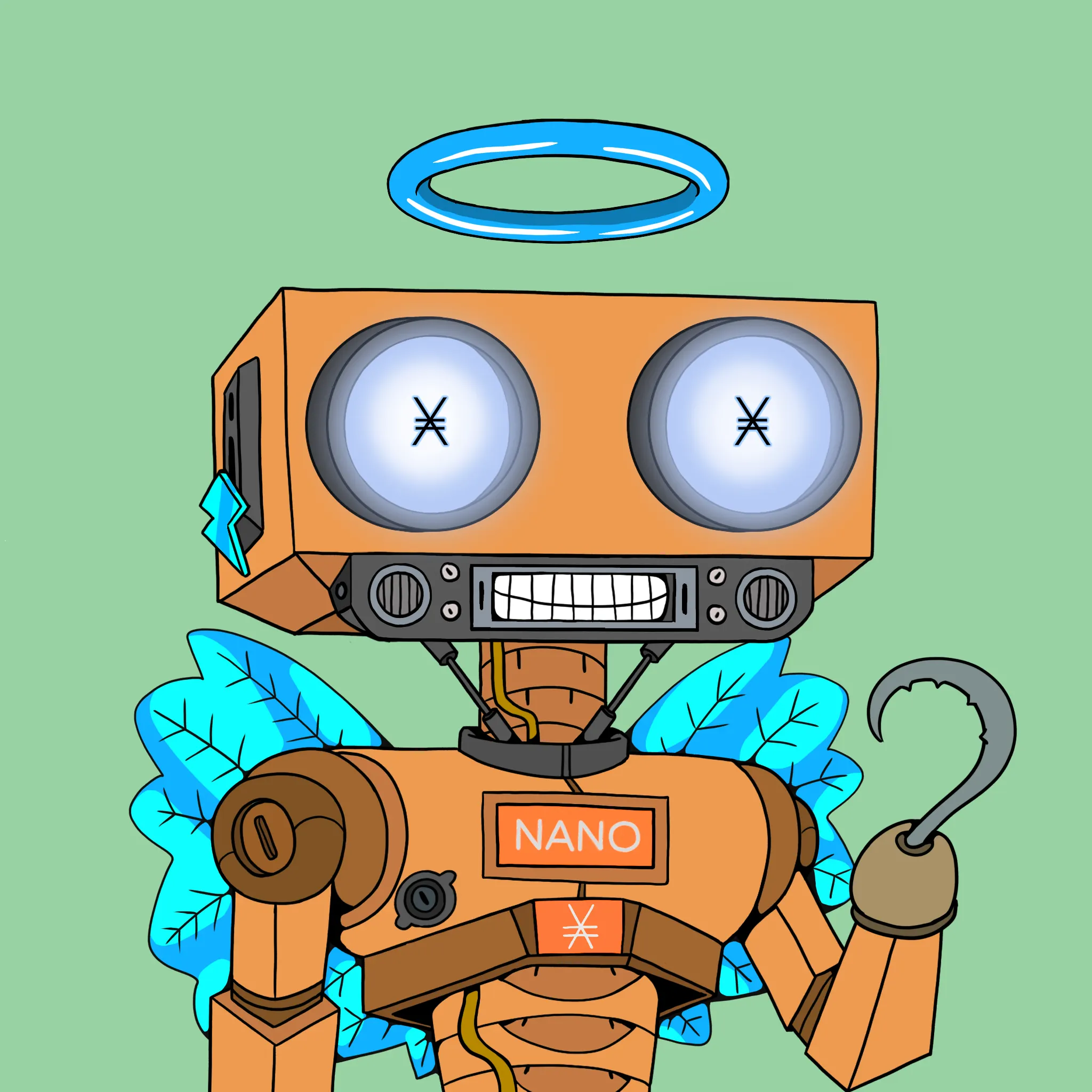 Nano Bot #1369 | Nanswap Art