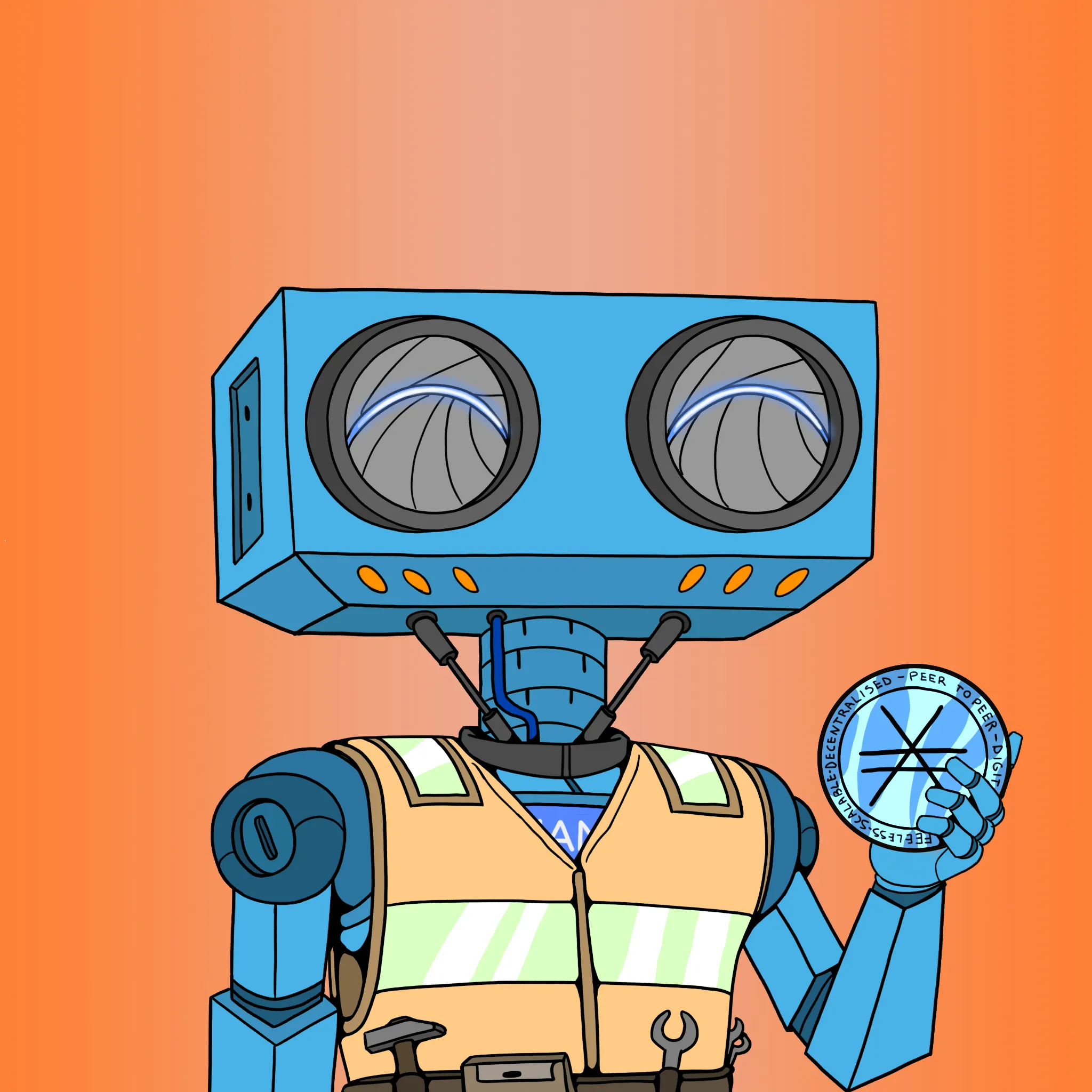 Nano Bot #0211 | Nanswap Art