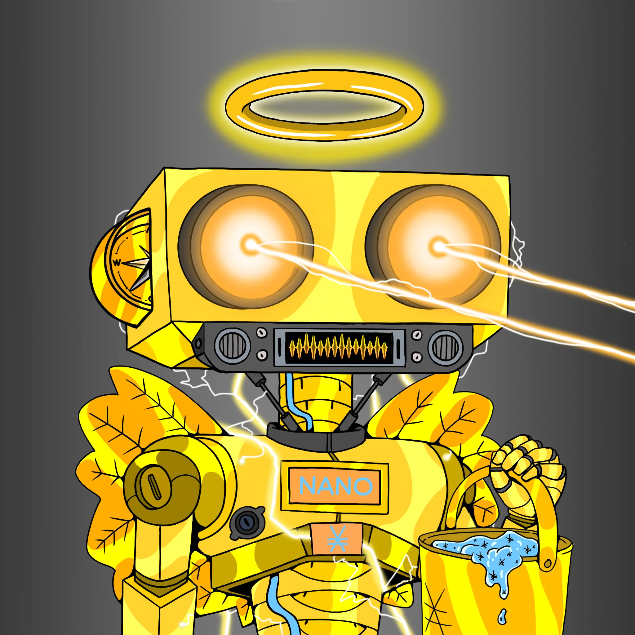 Nano Bot #0012 | Nanswap Art