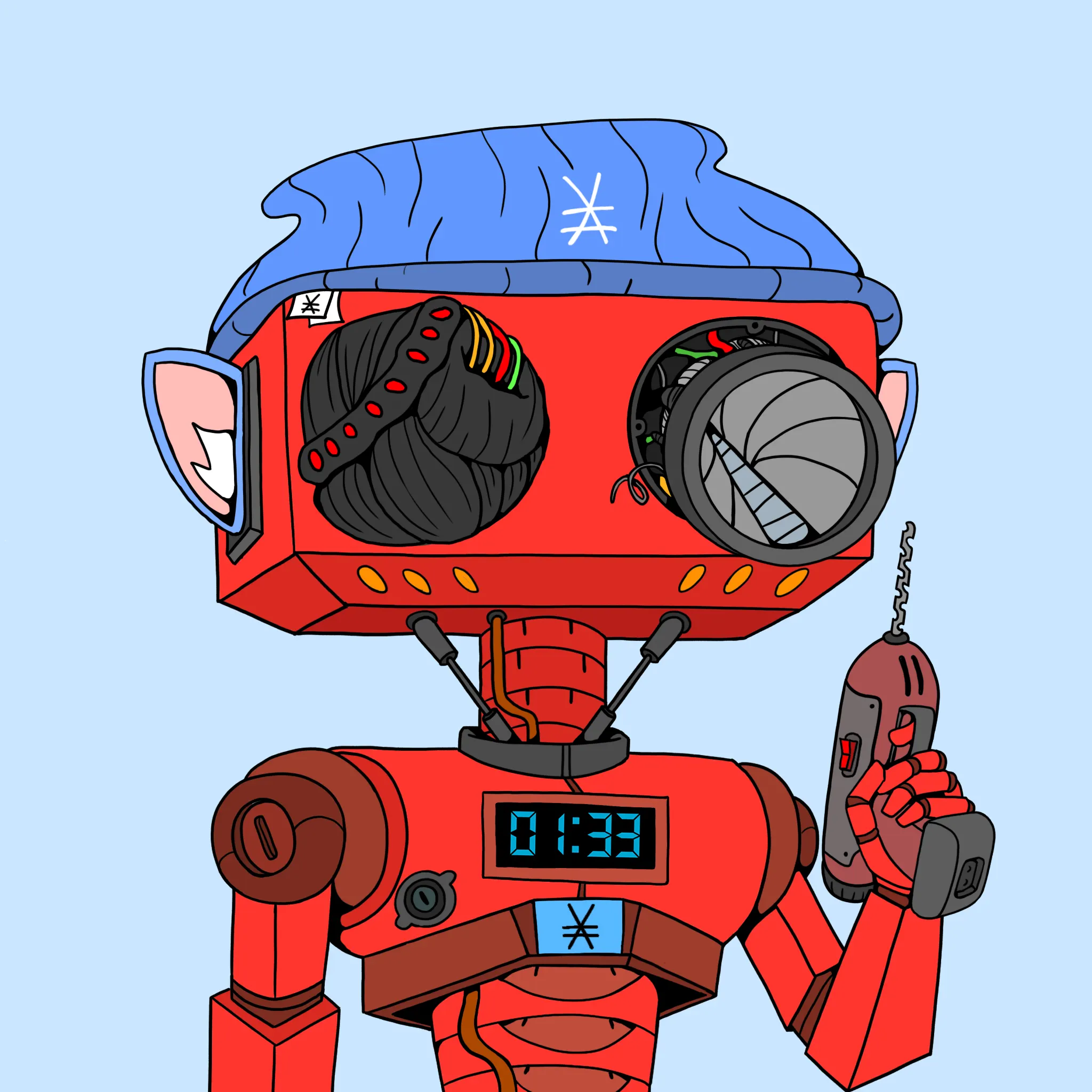 Nano Bot #0945 | Nanswap Art