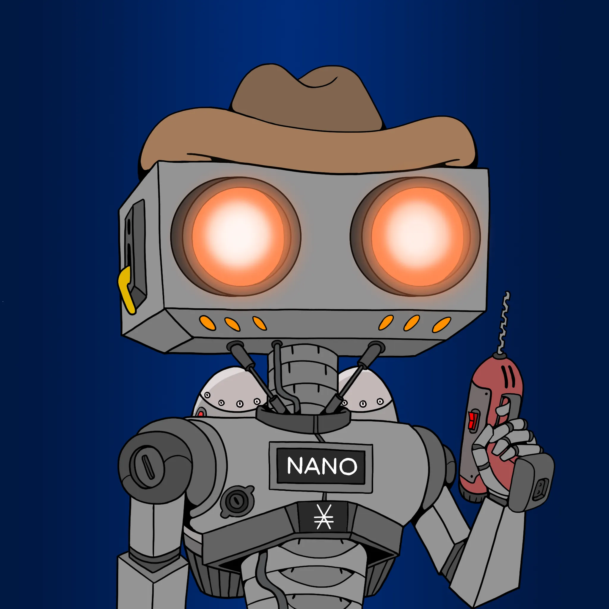 Nano Bot #1818 | Nanswap Art