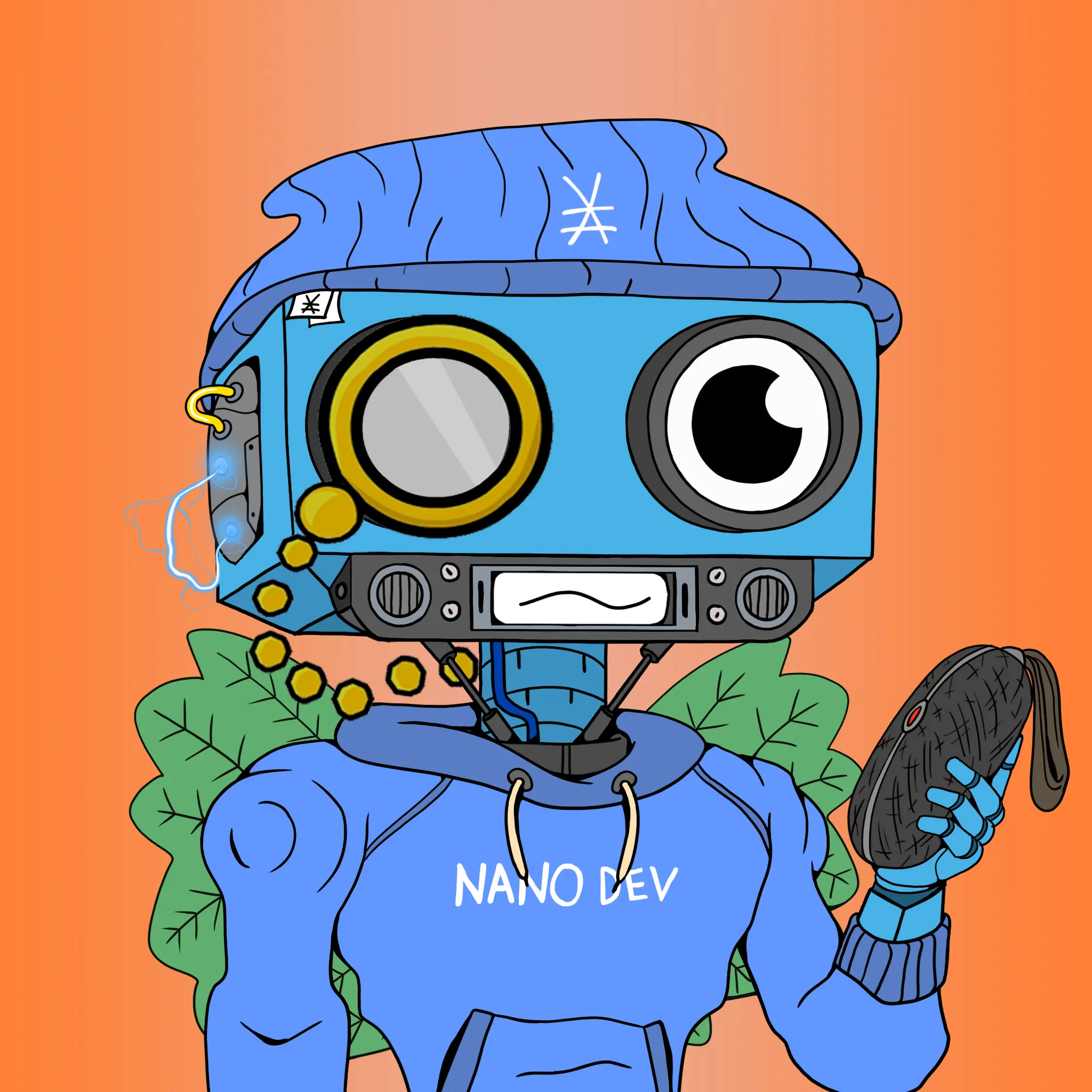 Nano Bot #2633 | Nanswap Art
