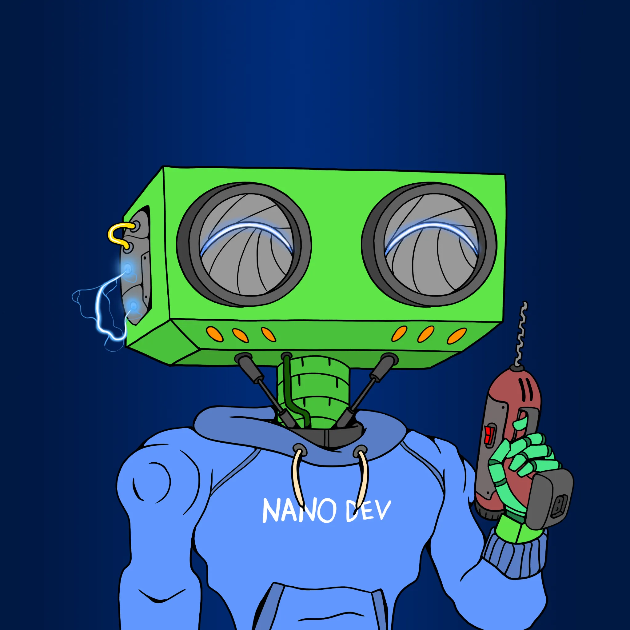 Nano Bot #2007 | Nanswap Art