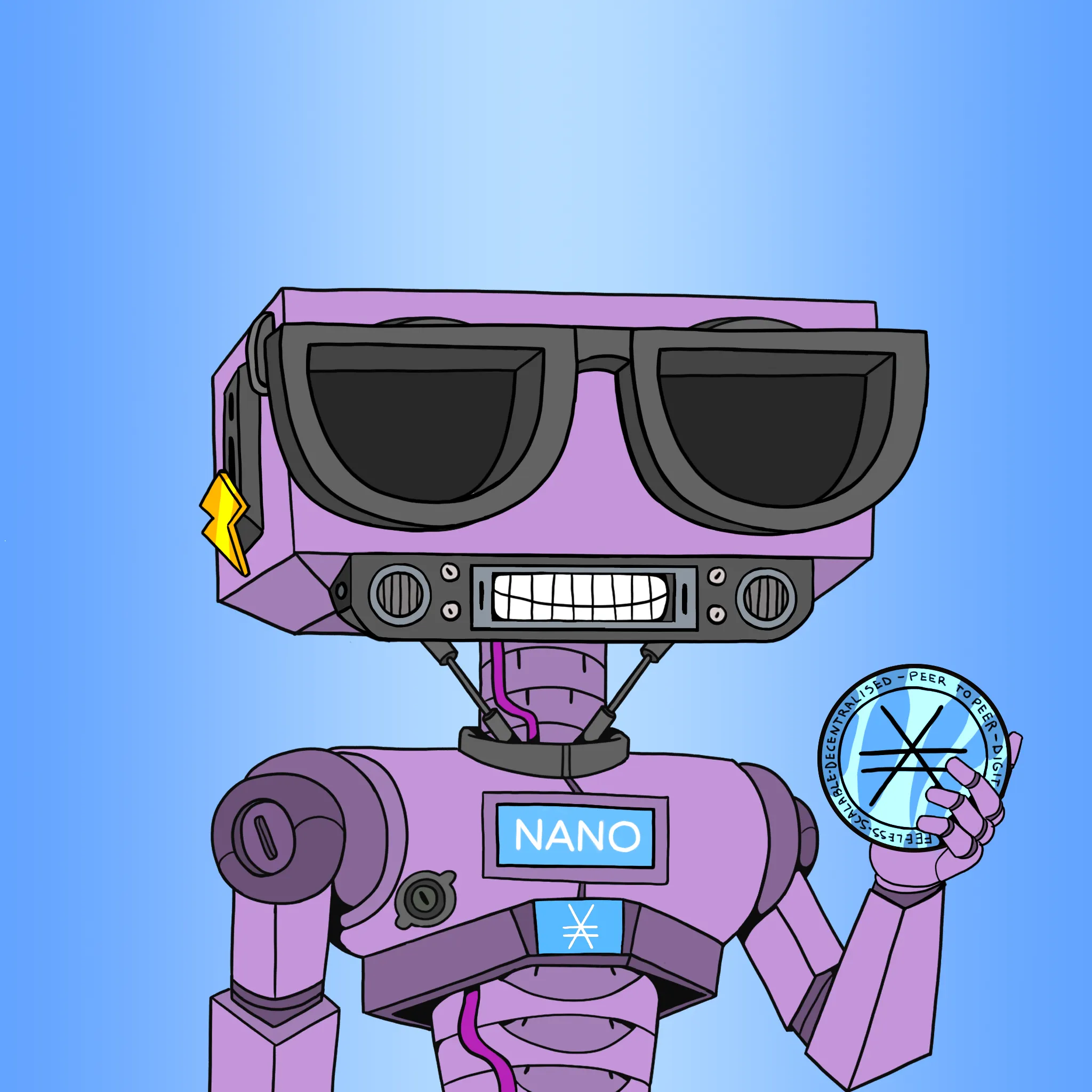 Nano Bot #0402 | Nanswap Art