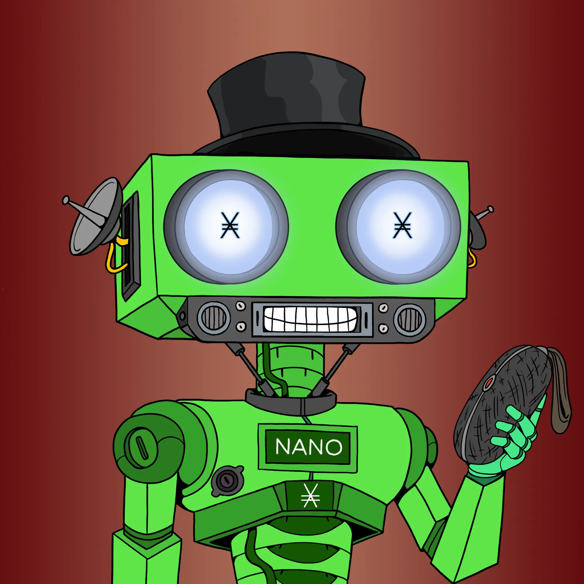 Nano Bot #2125 | Nanswap Art