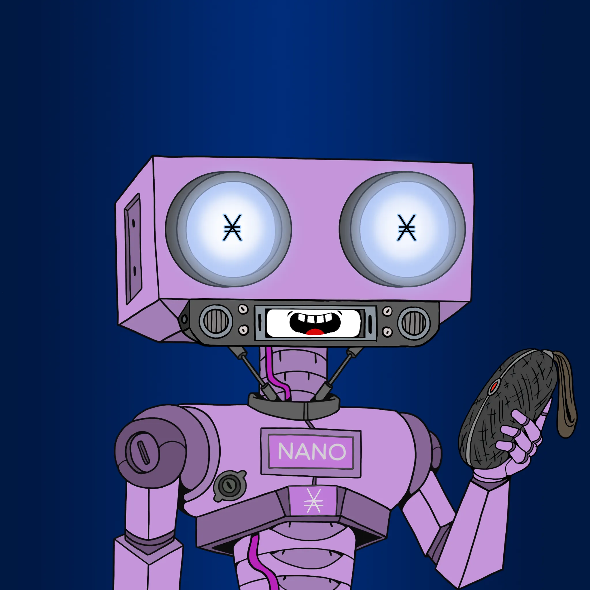 Nano Bot #3418 | Nanswap Art