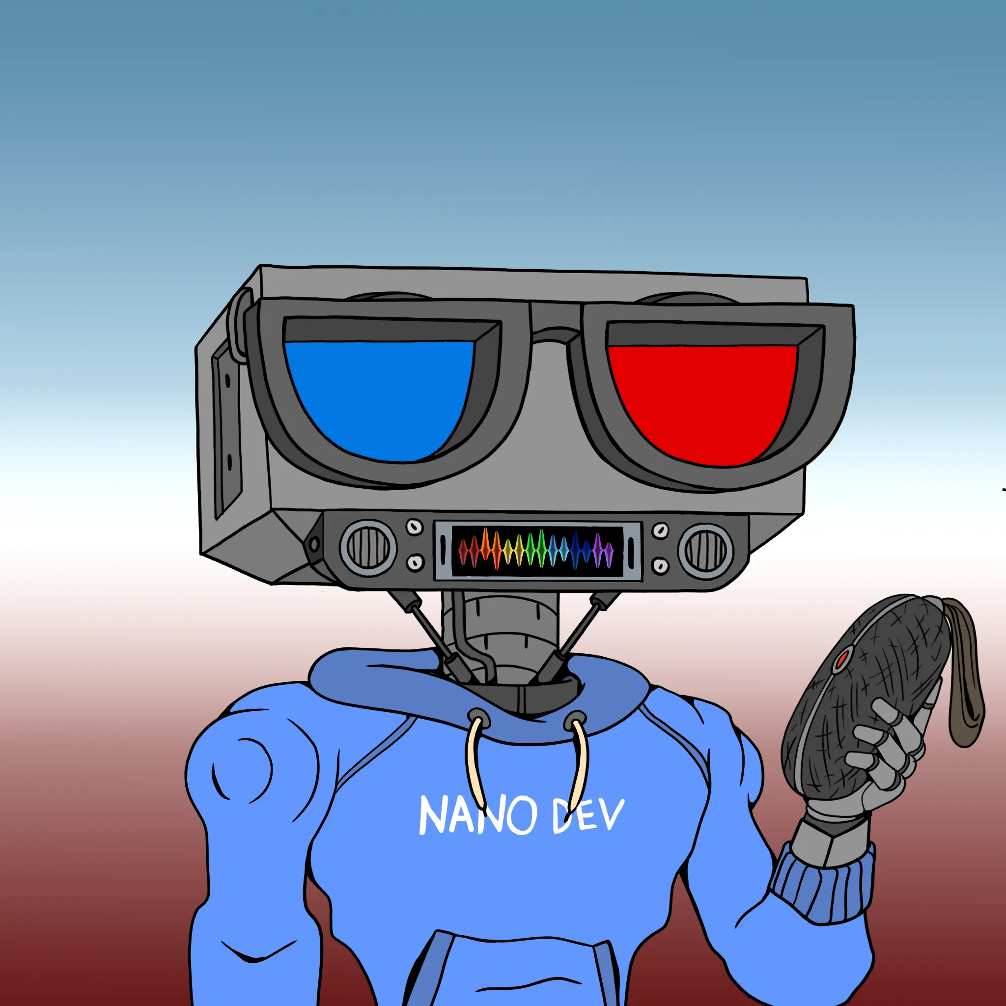 Nano Bot #2910 | Nanswap Art