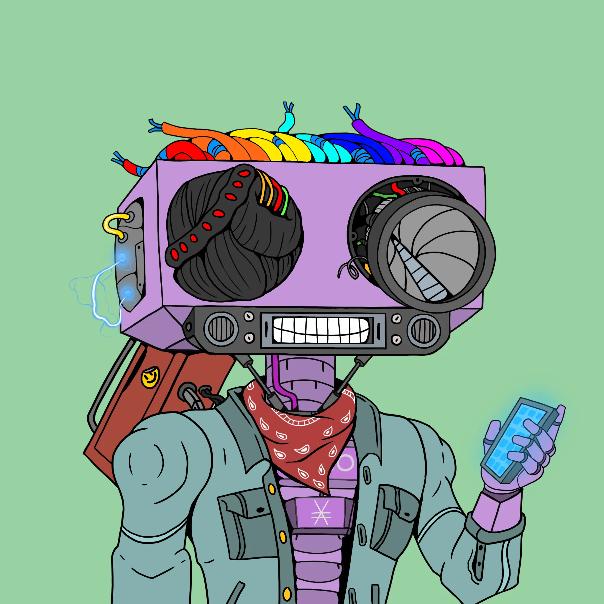 Nano Bot #2048 | Nanswap Art