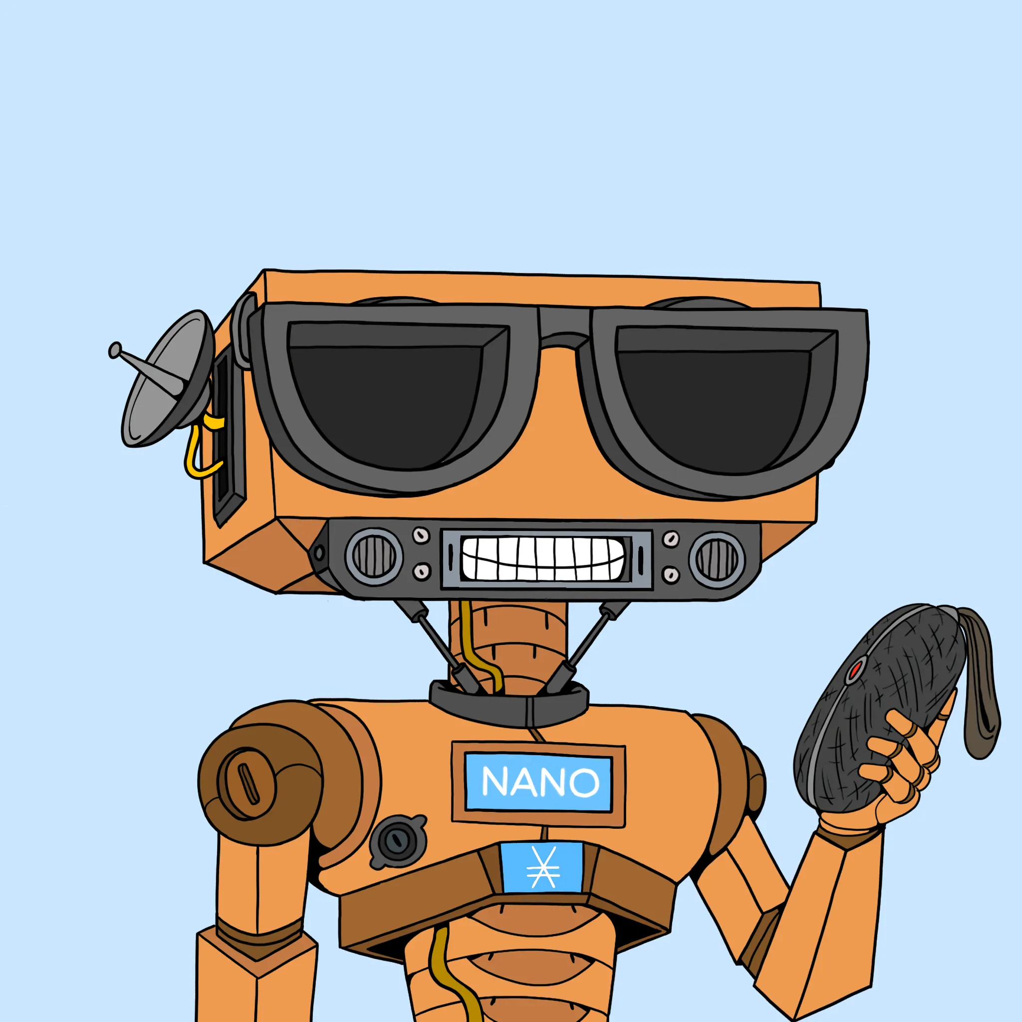 Nano Bot #3494 | Nanswap Art