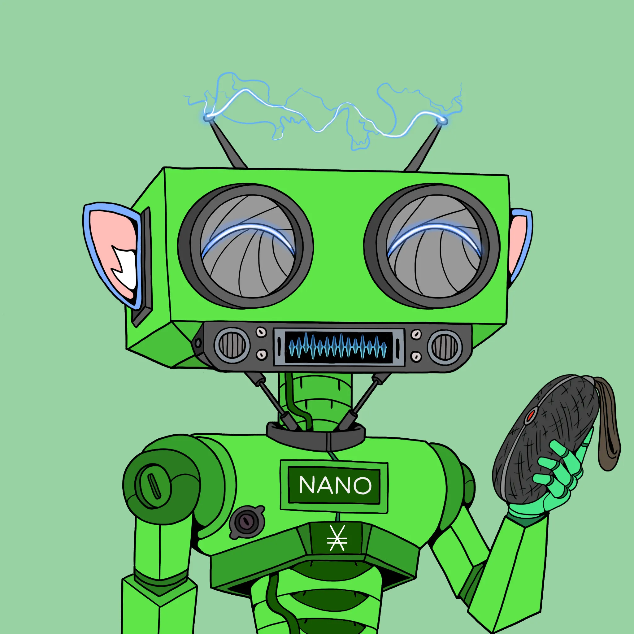 Nano Bot #1945 | Nanswap Art