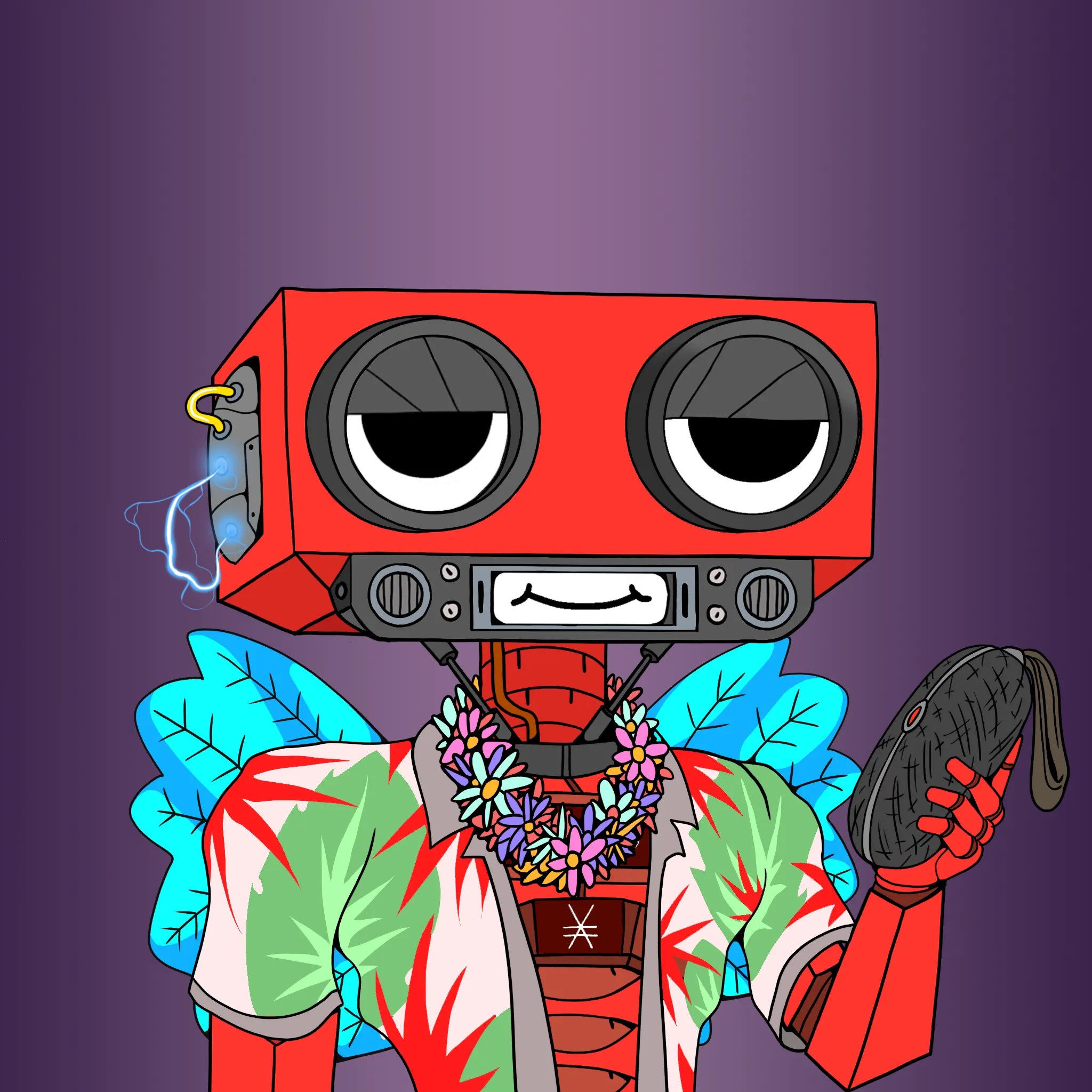 Nano Bot #1399 | Nanswap Art
