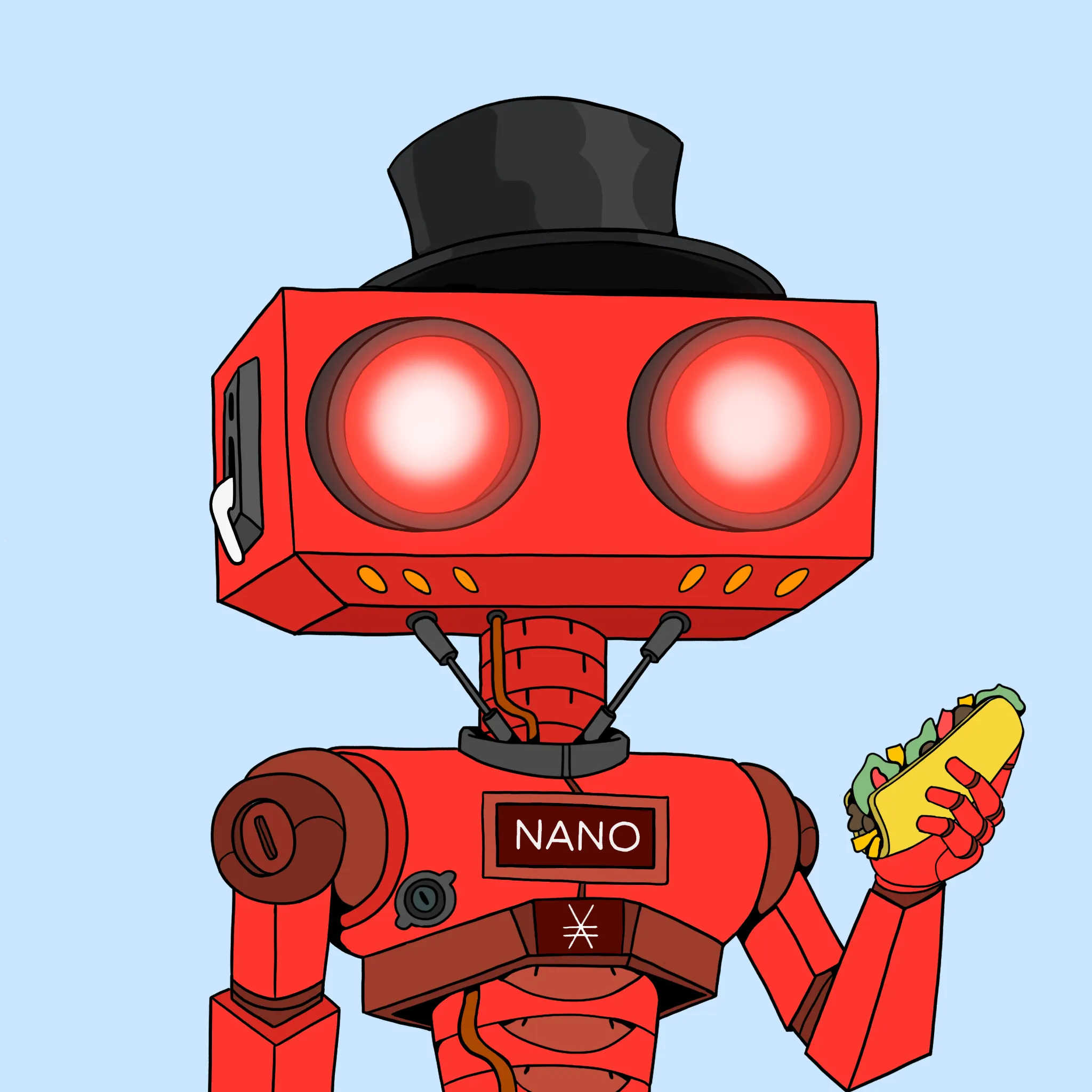 Nano Bot #0534 | Nanswap Art